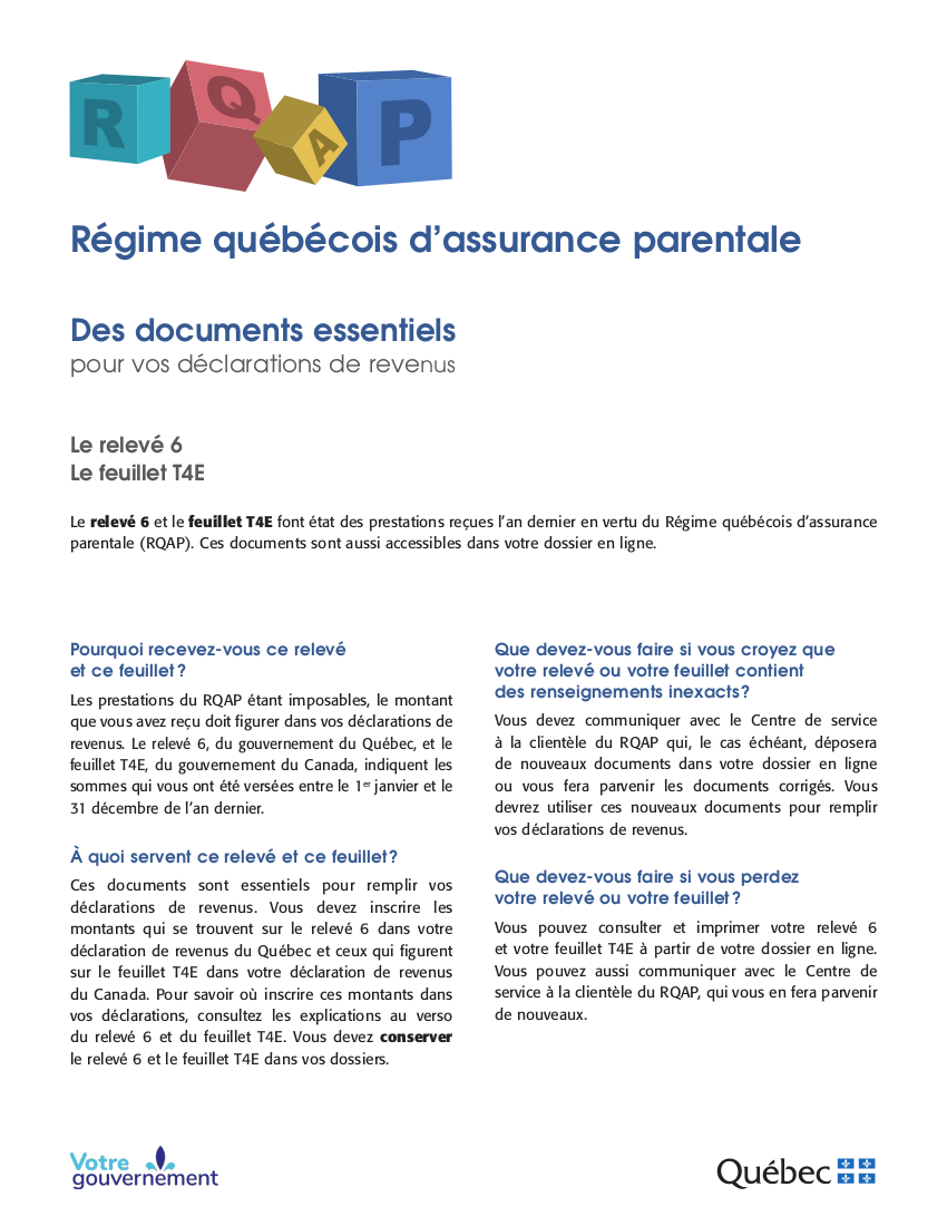 Droits parentaux et modèles de lettres | SPEHR – Syndicat du personnel ...